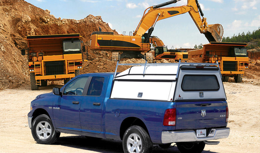 Leer DCC Commercial Cap Leer Truck Caps Leer DCC Commercial Cap Leer Truck Caps