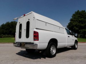 commercial-camper-shell - Custom Truck Accessories